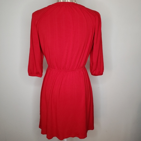 GAP | Dresses | Gap Red Dress Size Xs | Poshmark